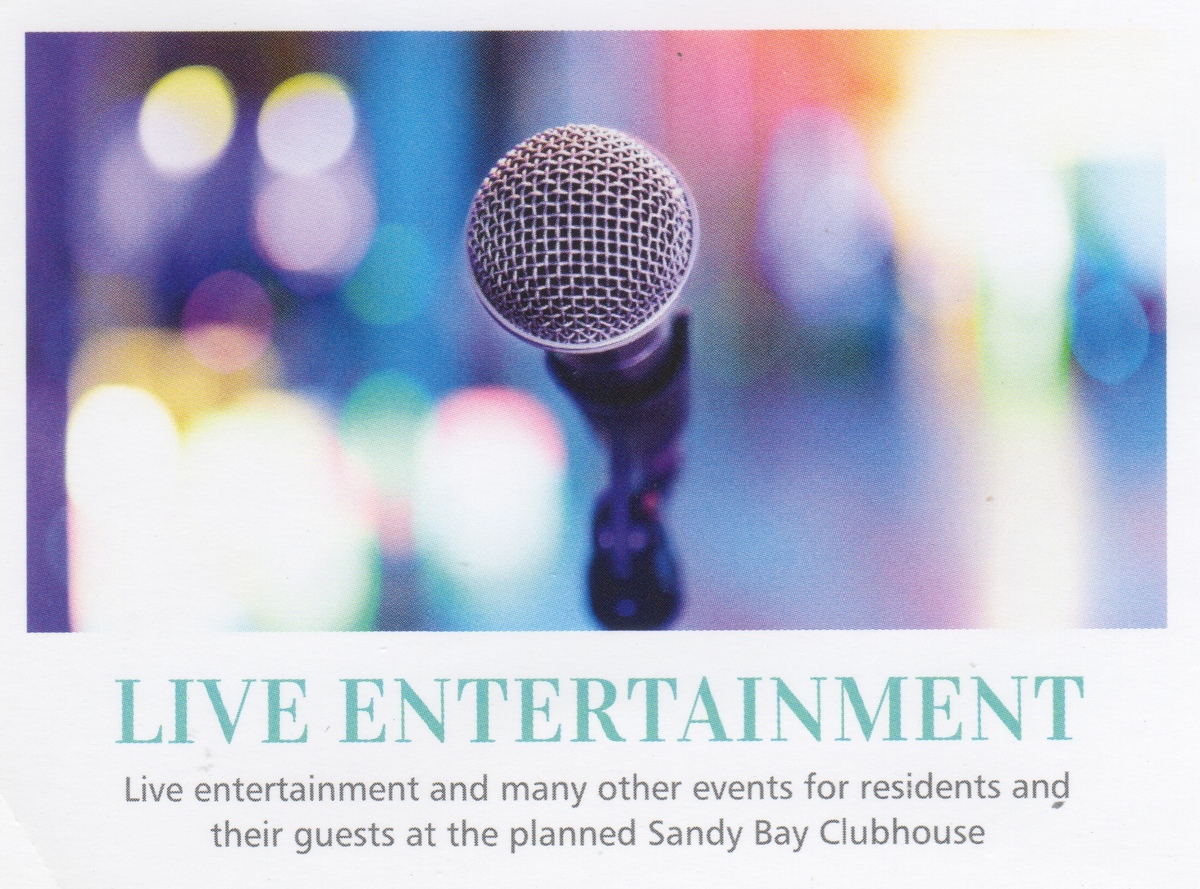 07 Live Entertainment - Sandy Bay Park Residents Association (SBPRA)